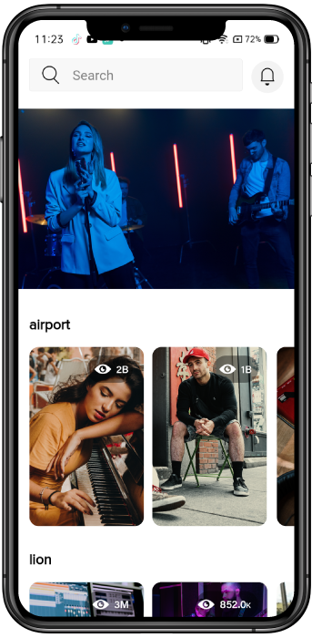 Tictic Flutter - IOS And Android media app for creating and sharing short videos by qboxus